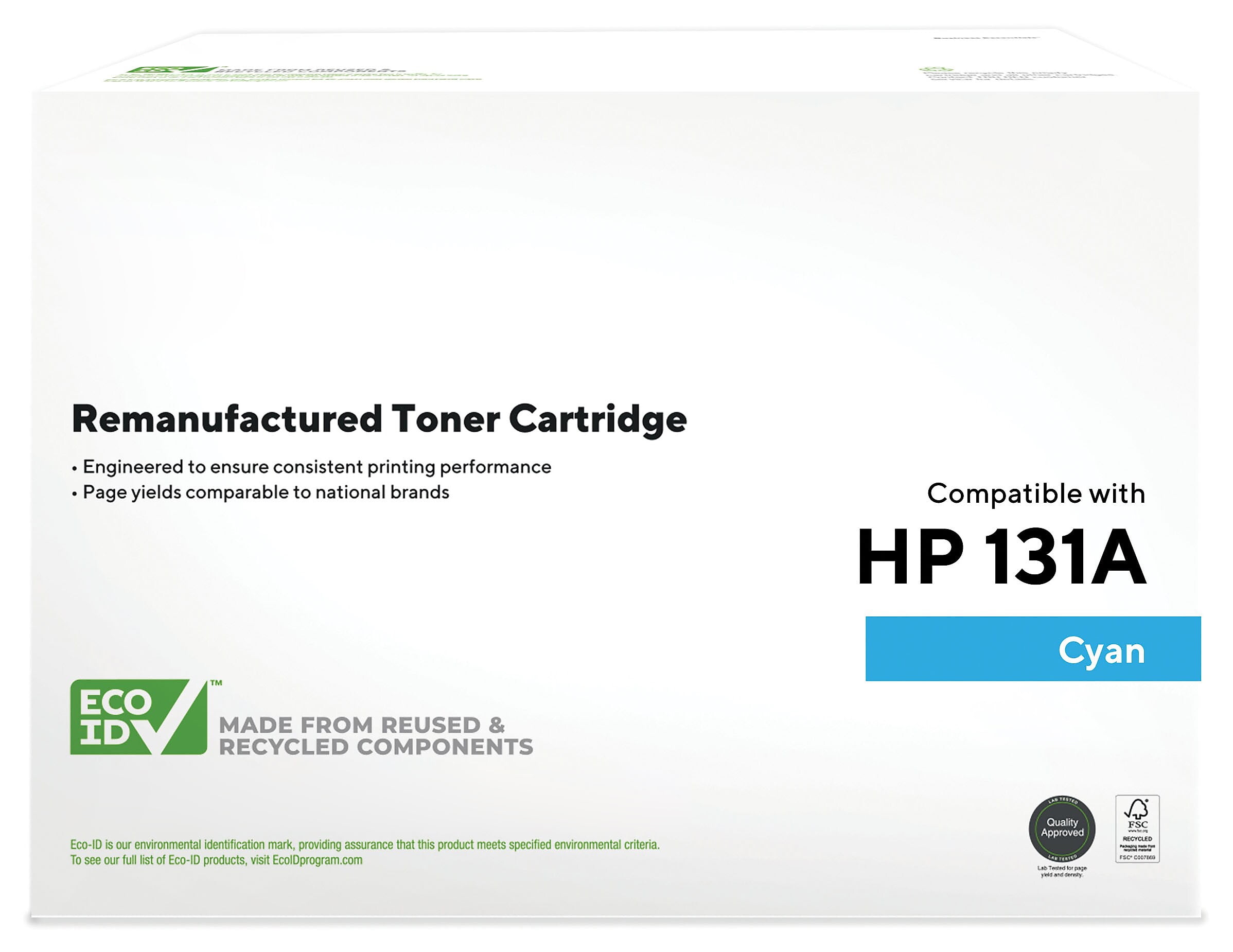 HITOUCH BUSINESS SERVICES Reman Cyan Standard Yield Toner Cartridge ...