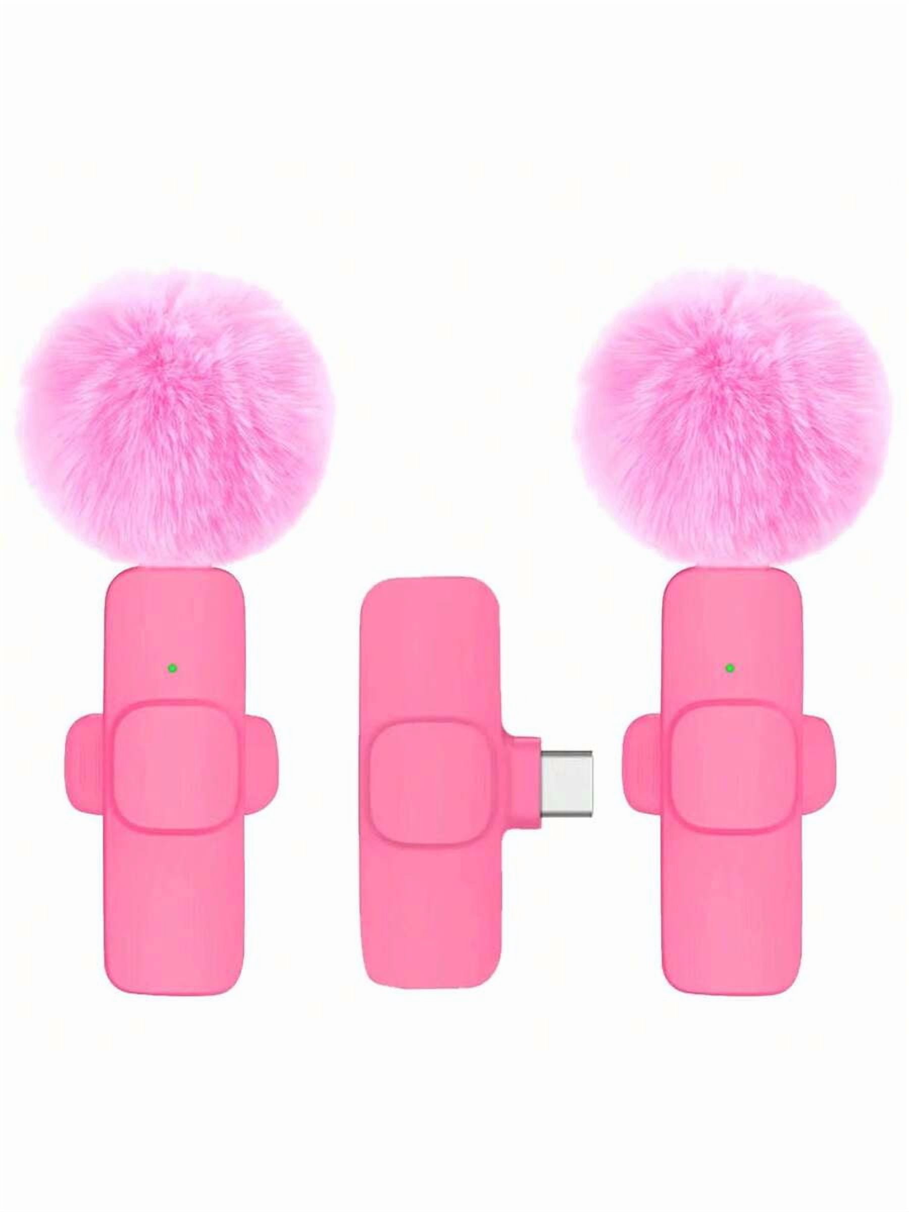 Wireless Lavalier Microphone for Smartphones, Plug-Play Lapel Mic for ...