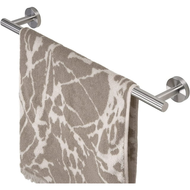 HITSLAM 19.8" Wall Mounted Towel Rack,Stainless Steel Towel Rack for ...