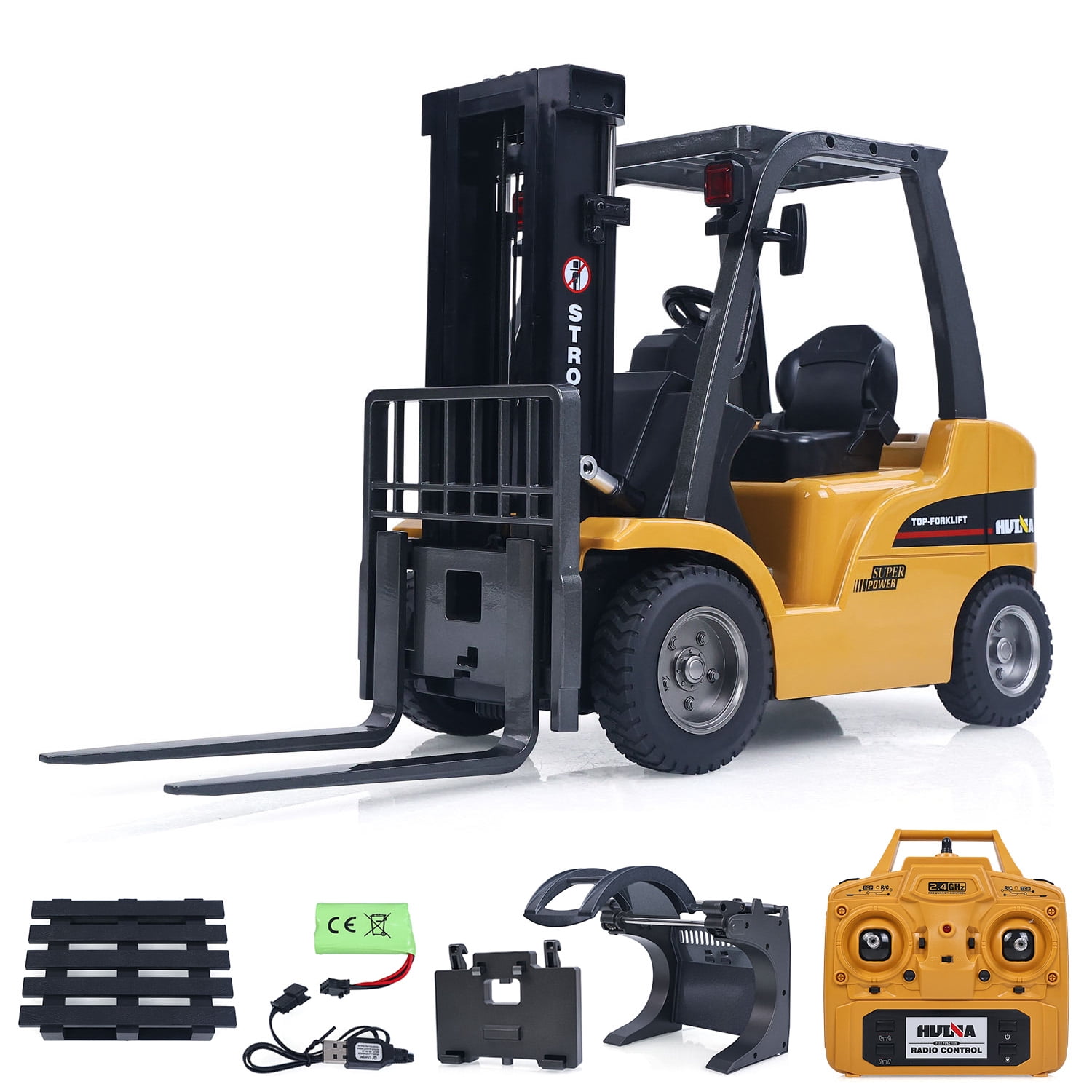HIUNA 577 1/14 Electric Lifting Remote Control Forklift Model RC ...