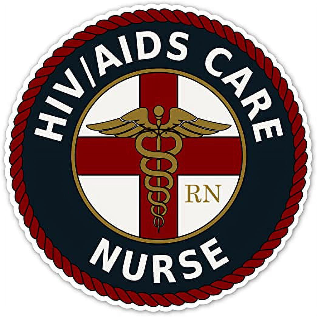 HIV/AIDS Care Nurse Certified RN Caduceus Staff of Hermes Gift for ...