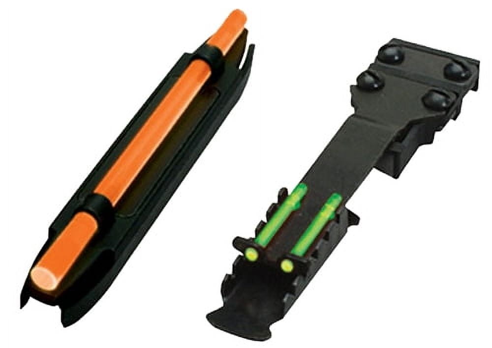 HIVIZ M200/TS2002 FRONT/REAR SHOTGUN SIGHT COMBO SHOTGUN GREEN ...