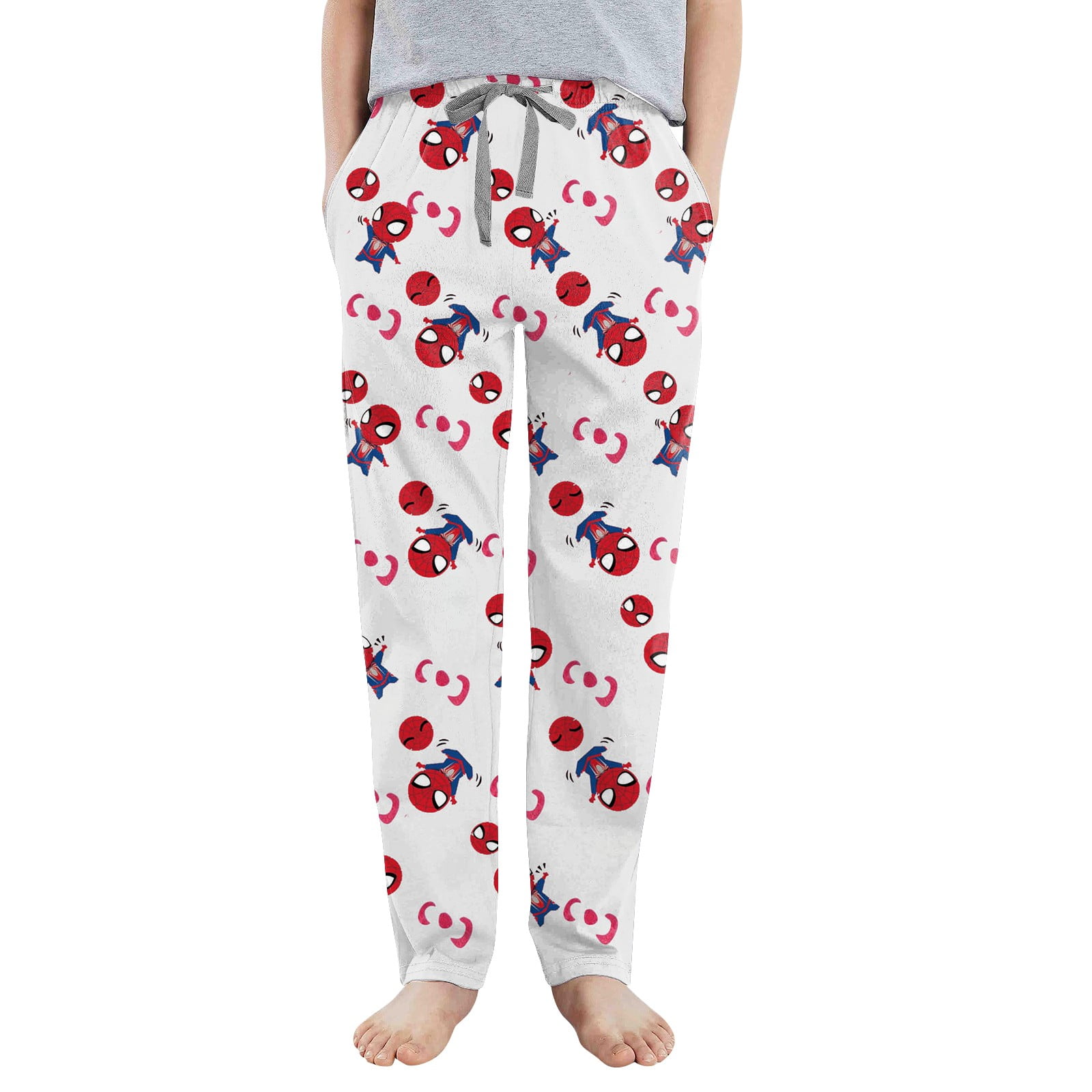 HIXOWIA Spider_Man Pajamas, Spider_Man Pj Pants Children's Casual ...