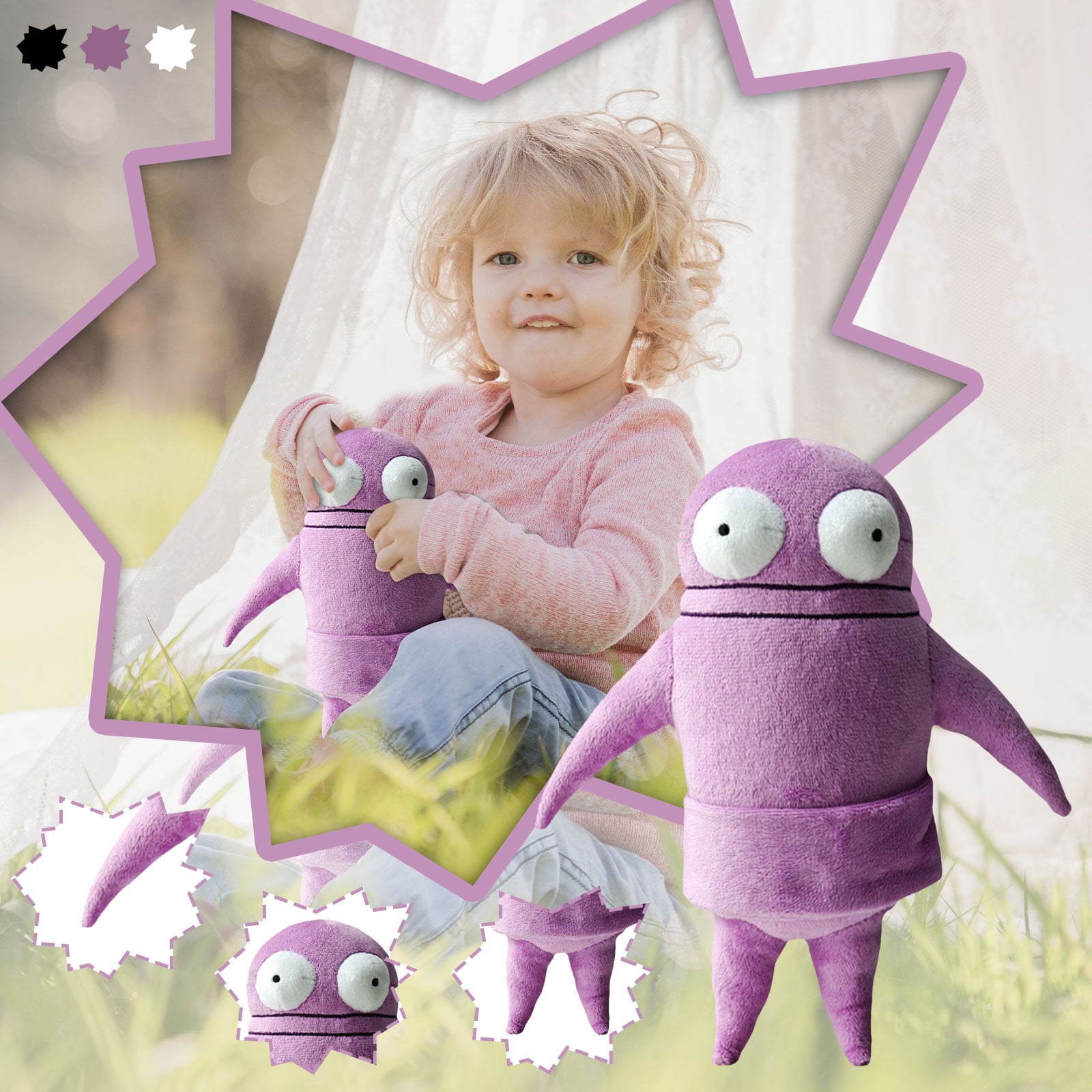 HIYOU REPO Plush Dolls Cartoon Children's Rag Doll Mailbox Robot Plush ...