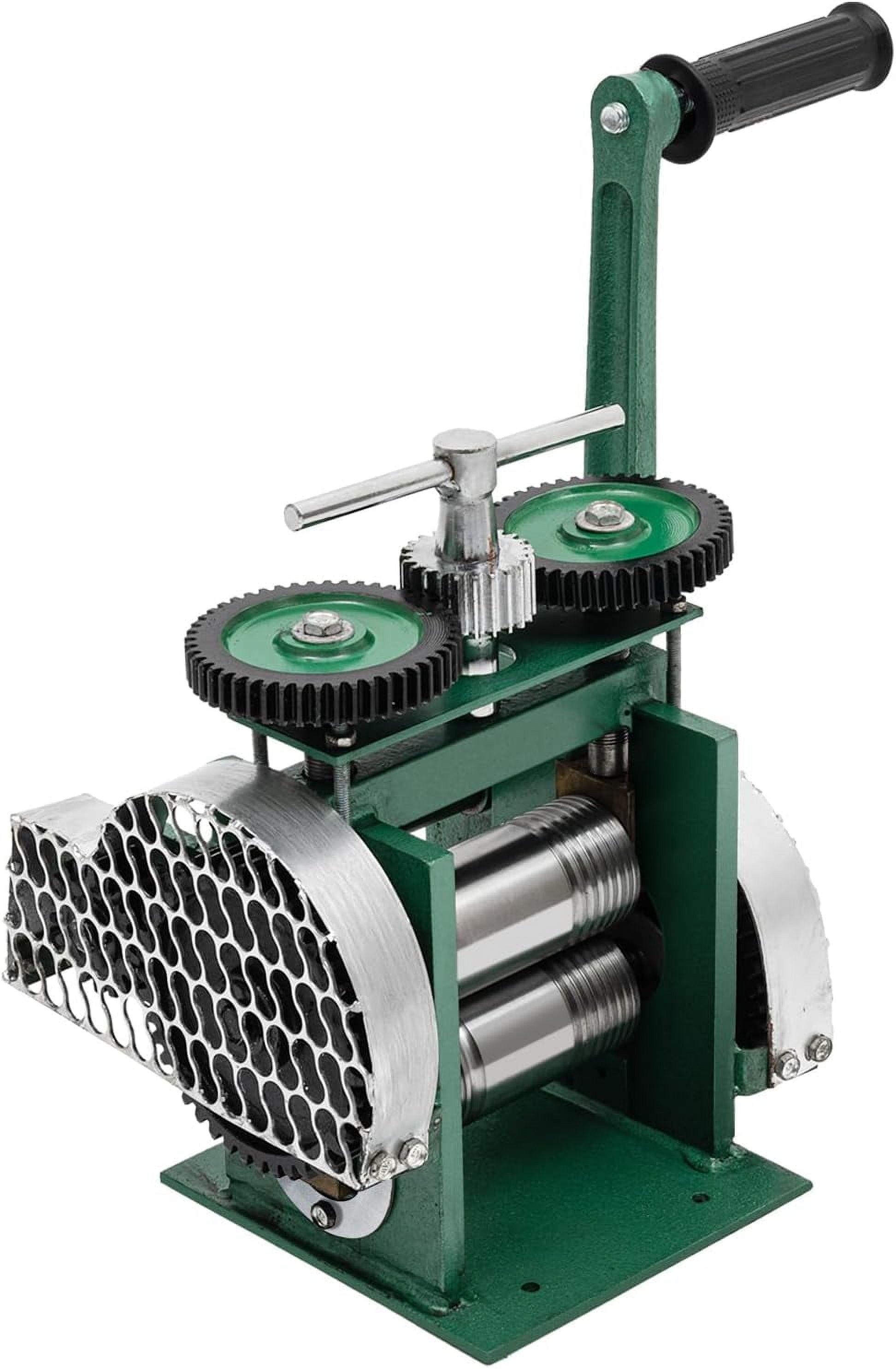 HIYTCU Rolling Mill Machine, Jewelry Making Manual Hand Crank Tableting ...
