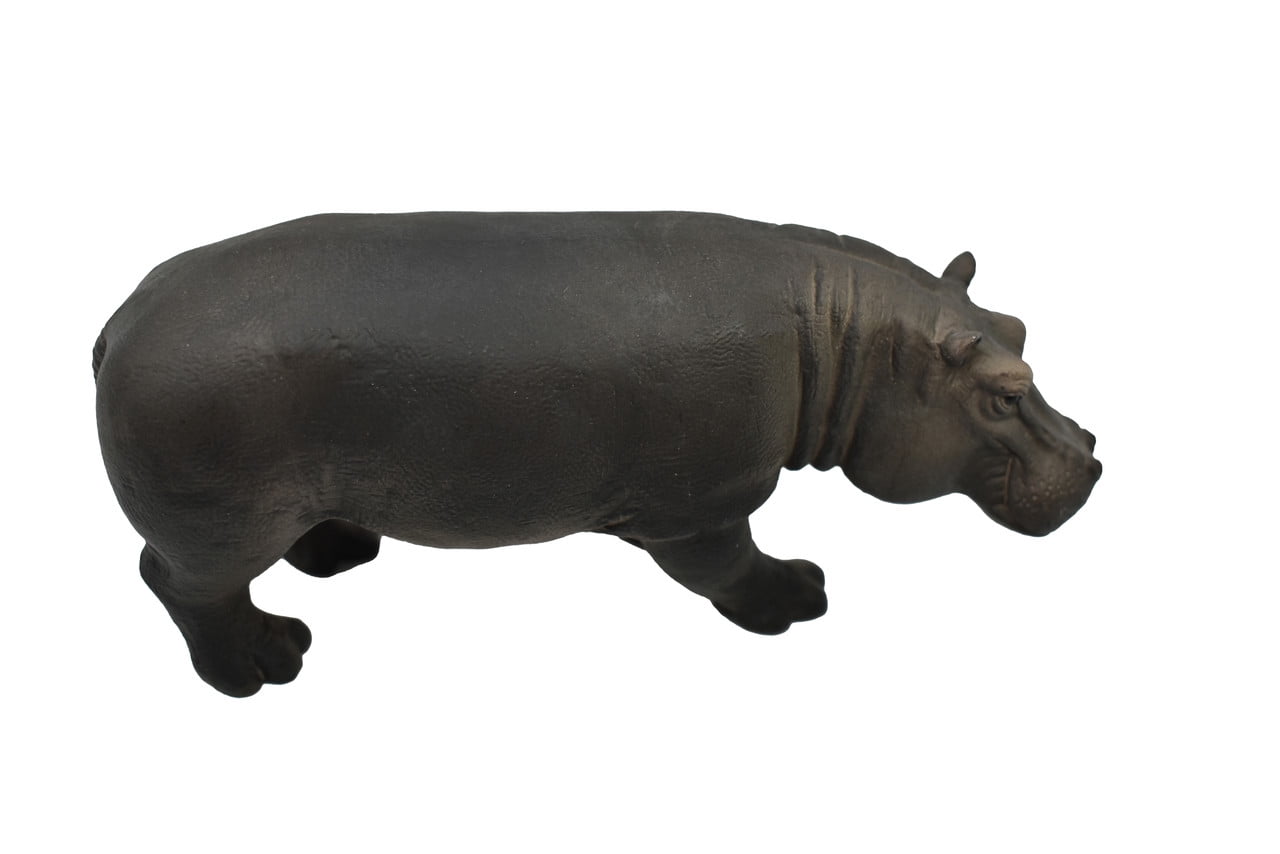 HIippo, Hippopotamus, Museum Quality Rubber Animal Toy, Educational ...
