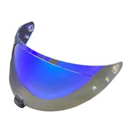 1Storm Motorcycle Street Bike Modular/Flip up Dual Visor/Sun Shield ...