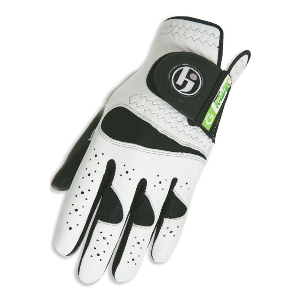 HJ AllSoft LDX Golf Glove (White, LEFT, Men's XX-Large) Leather Krank ...