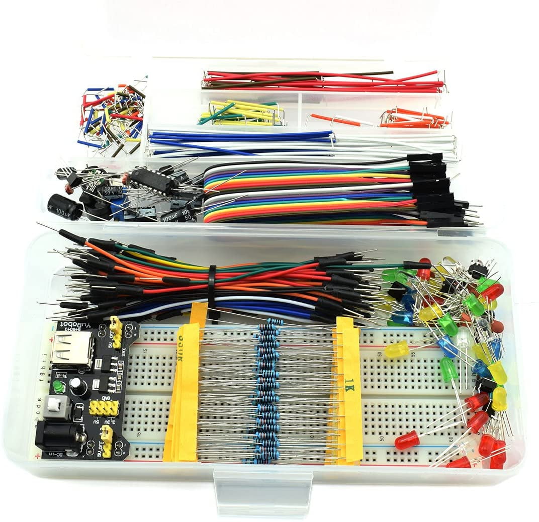 HJ Garden Electronic Component Assorted Kit for Arduino, Raspberry Pi ...