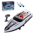 HJ821 RC Speedboat for Adults, 2.4GHz Dual-Propeller High-Speed RC ...
