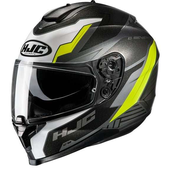HJC C70 Silon Motorcycle Helmet Hi-Vis XL - Walmart.com