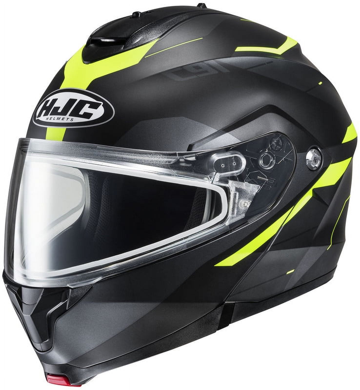 HJC C91 Karan Modular Snow Helmet w/Dual Pane Shield Hi-Vis XS ...