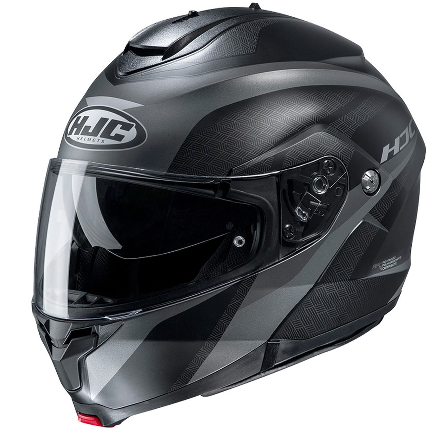 HJC C91 Taly Modular Motorcycle Helmet Gray/Black 4XL - Walmart.com