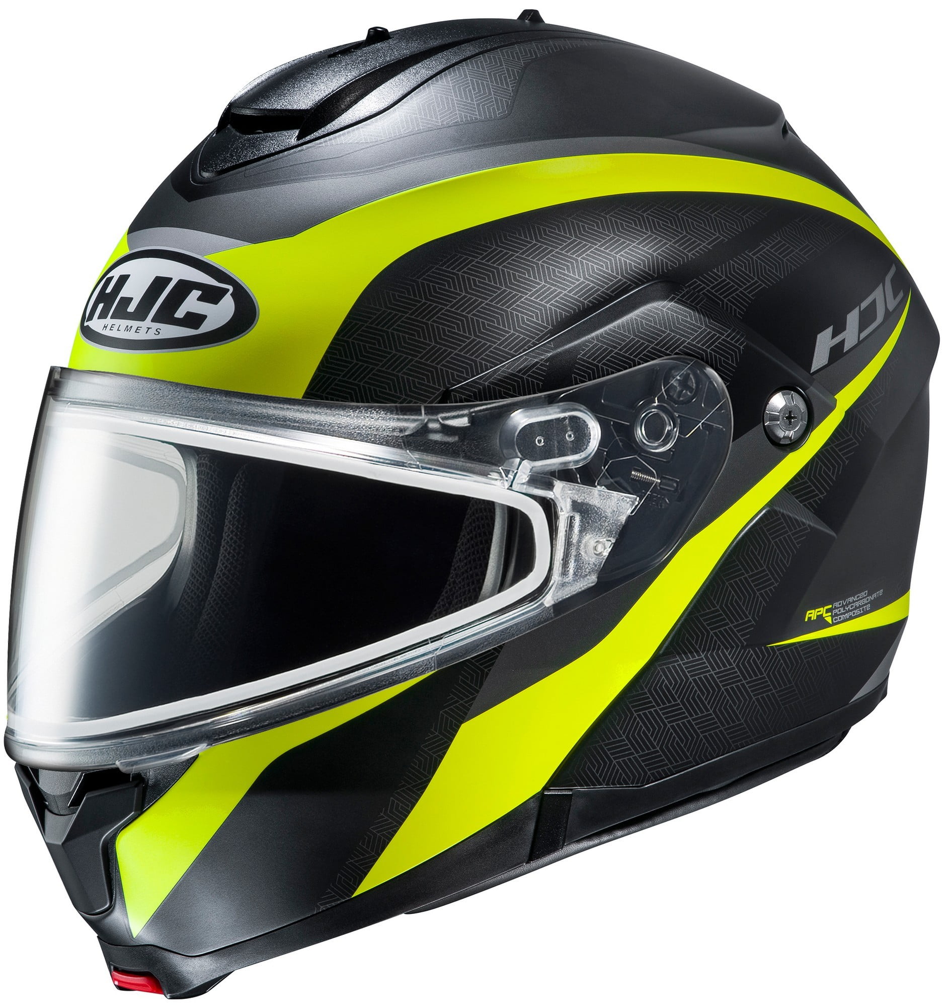 HJC C91 Taly Modular Snow Helmet w/Dual Pane Shield Hi-Vis/Black 4XL ...