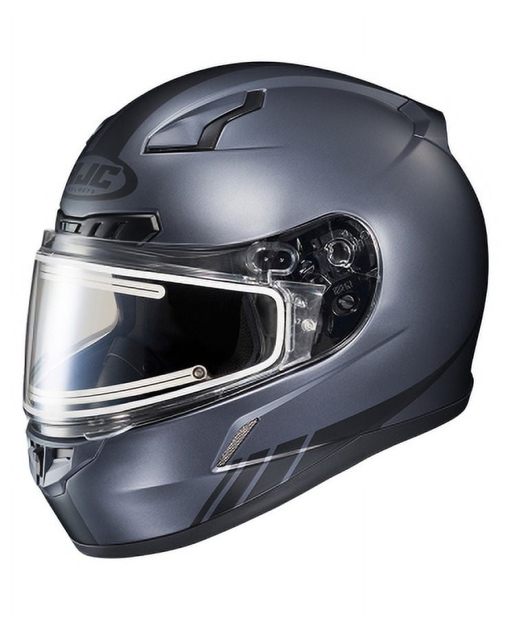 HJC CL-17 Streamline Electric Snow Helmet Flat Dark Gray Md 57-29564 ...