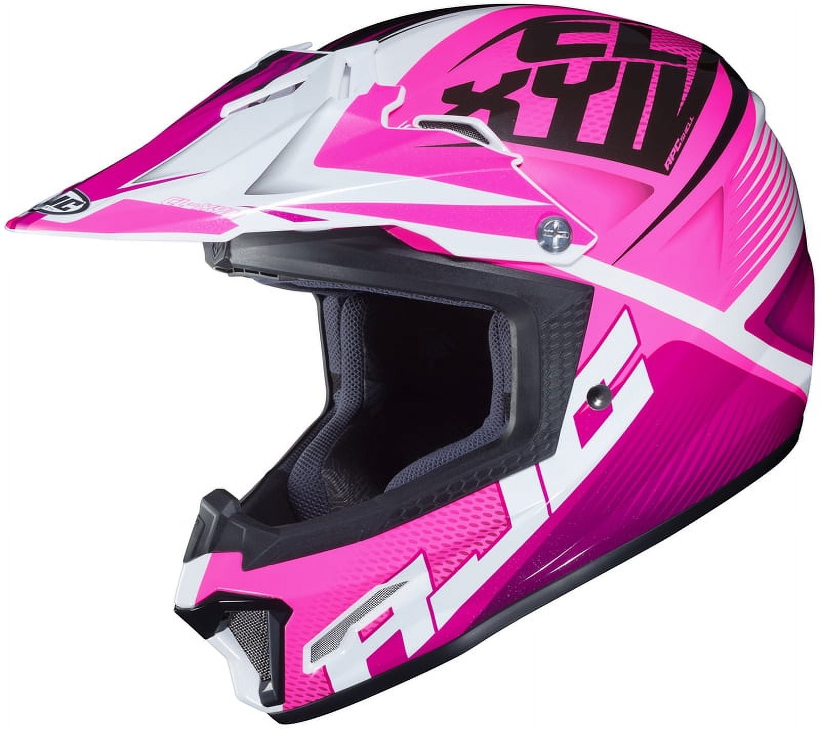 HJC CL-XY 2 Ellusion Youth MX Offroad Helmet Pink/White MD - Walmart.com