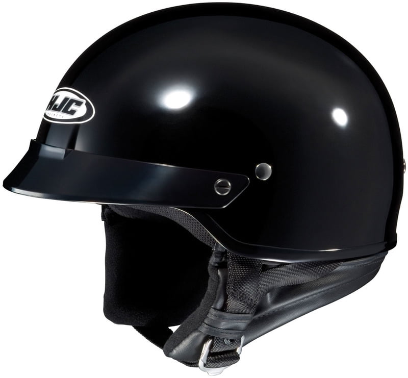 HJC CS-2N Open Face Motorcycle Helmet Black MD - Walmart.com