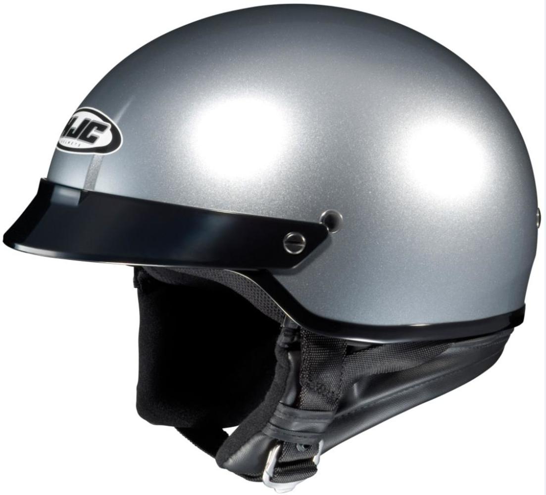 HJC CS-2N Solid Helmet (Large, Metallic Silver) - Walmart.com
