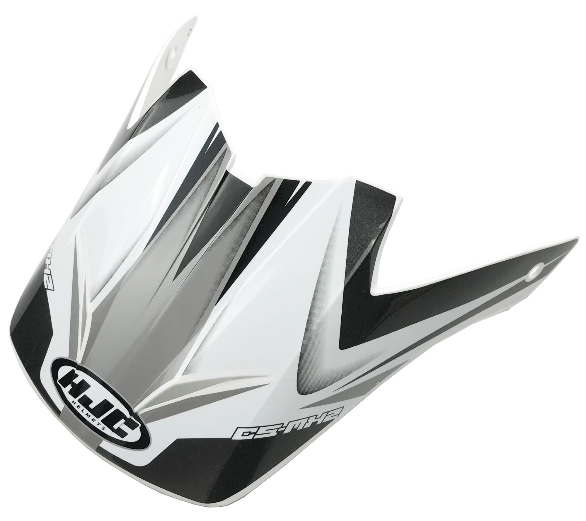 HJC CS-MX II Ellusion Helmet Visor/Peak White/Gray - Walmart.com