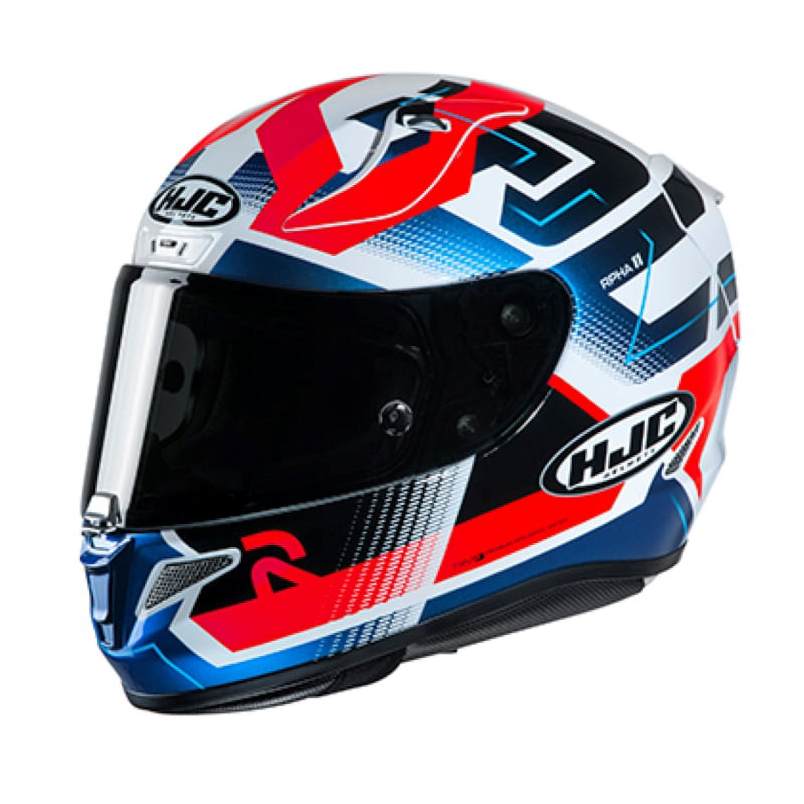 HJC RPHA-11 Pro "Nectus" Red, White and Blue Full Face Helmet X-Large ...