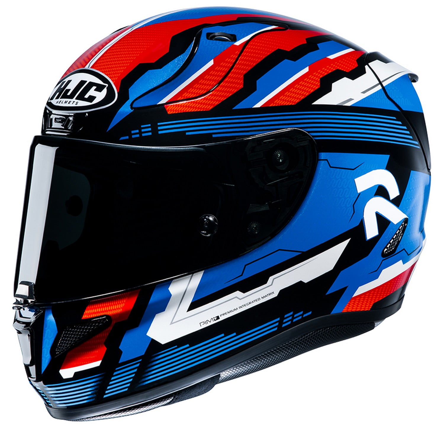 HJC RPHA 11 Pro Stobon Motorcycle Helmet Red/Blue LG - Walmart.com