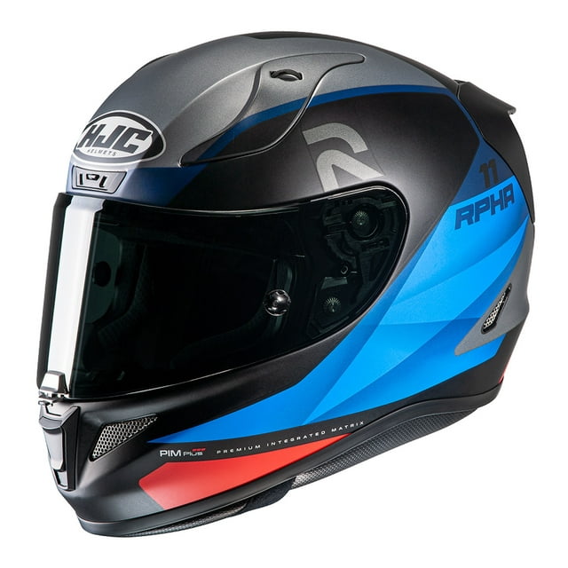 Hjc RPHA 11 Pro Texen Helmet (X-Large, Semi-Flat Blue (MC-2SF ...