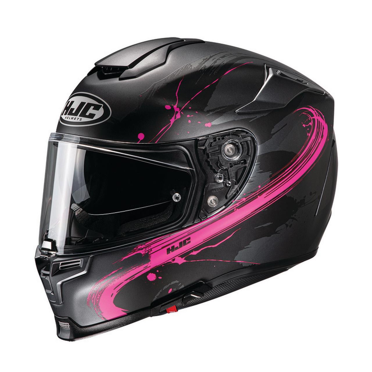 HJC RPHA 70 ST Erin Helmet Semi-Flat Pink (MC-8SF) (Large, Black Semi ...