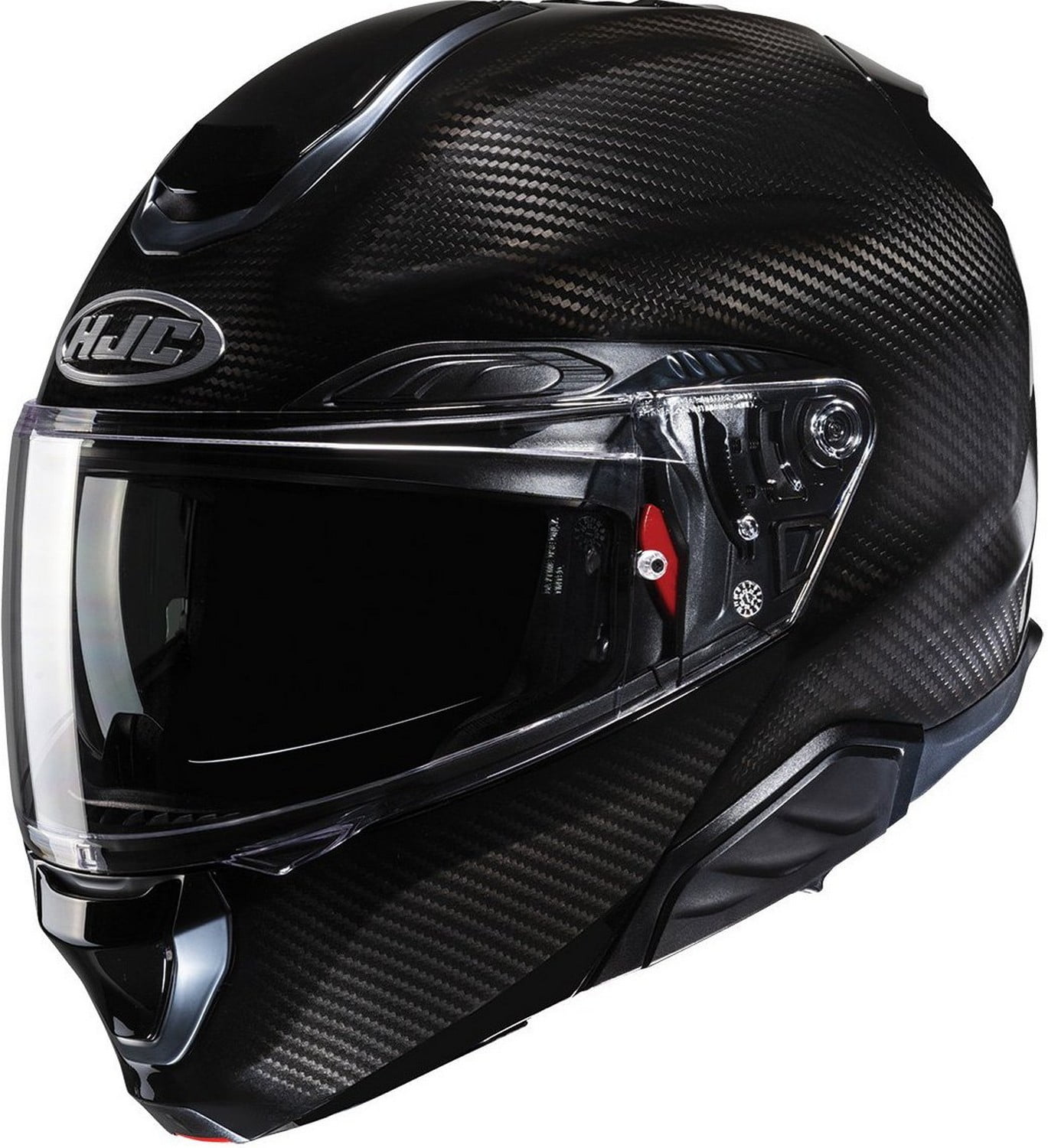 HJC RPHA 91 Carbon Modular Motorcycle Helmet, DOT Approved, Black, XXL ...