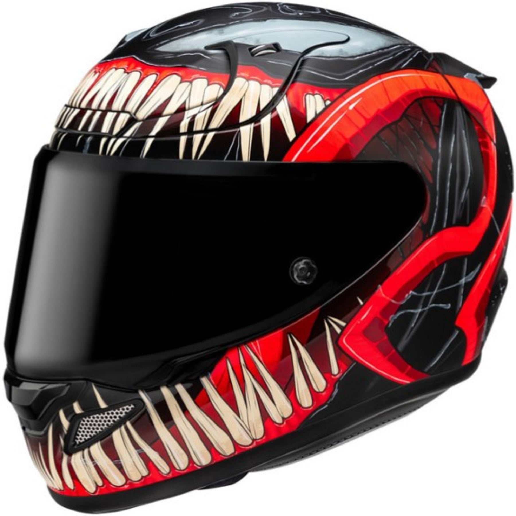 HJC Rpha 12N Adult Street Motorcycle Helmet - Venom 3 Mc-1Sf / Large ...