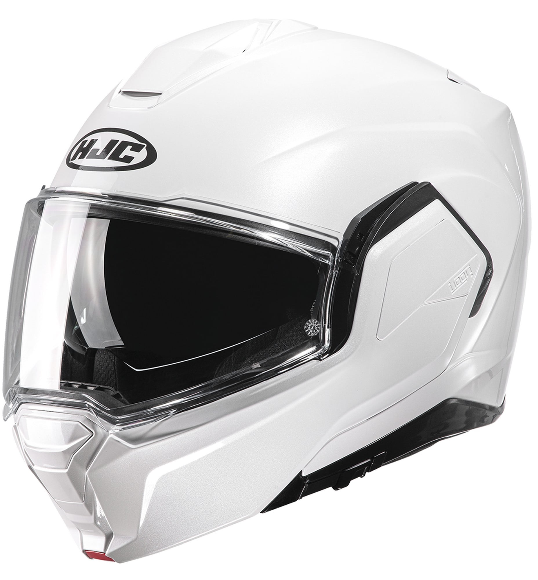 HJC i100 Solid Modular Motorcycle Helmet White LG - Walmart.com