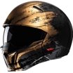 HJC i20 Scraw Modular Motorcycle Helmet Black/Gray LG - Walmart.com