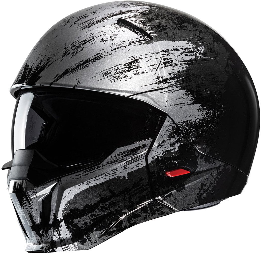 HJC i20 Furia Modular Motorcycle Helmet Gray LG - Walmart.com