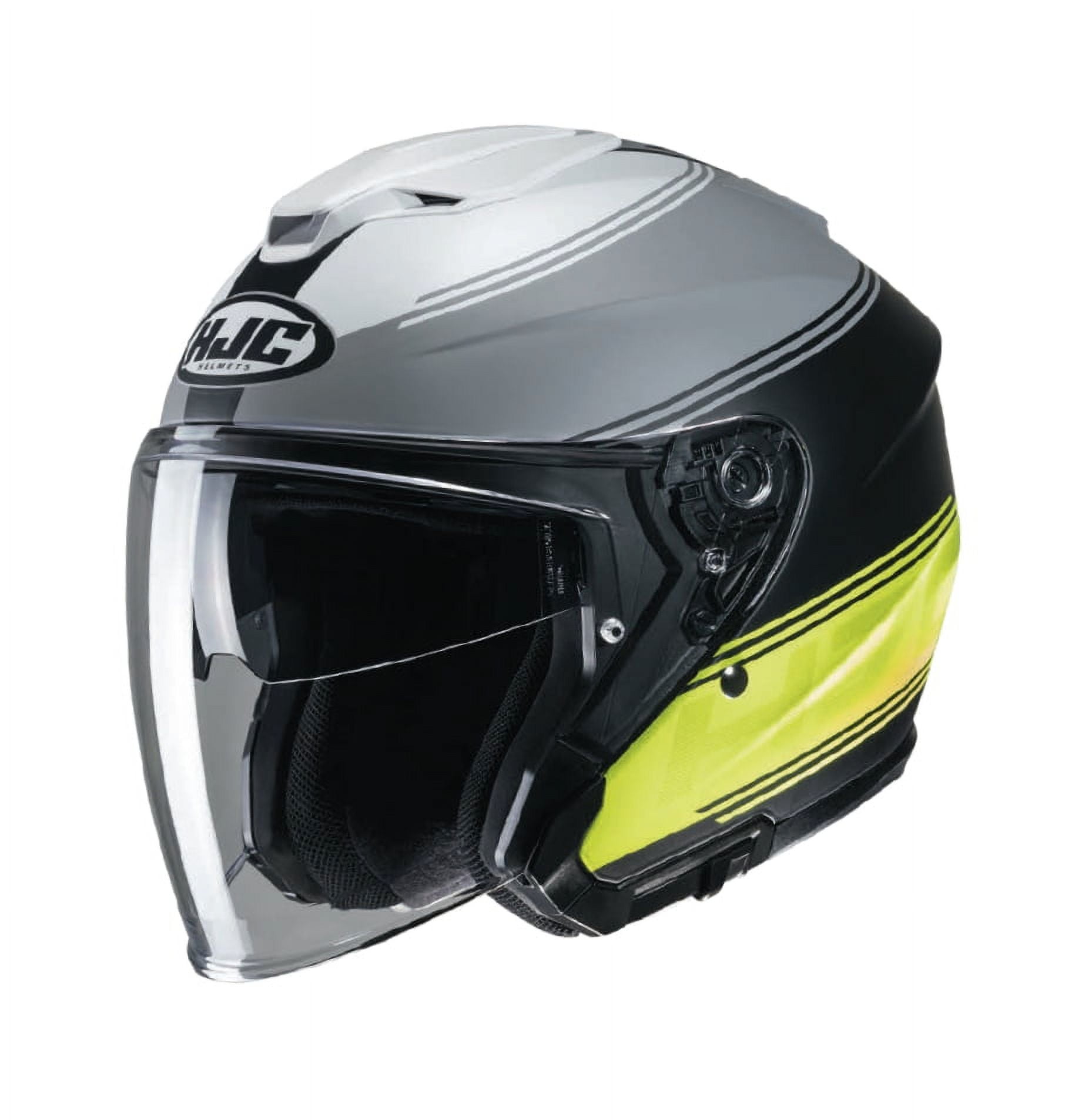 HJC i30 Vicom Open Face Motorcycle Helmet Hi-Vis SM - Walmart.com