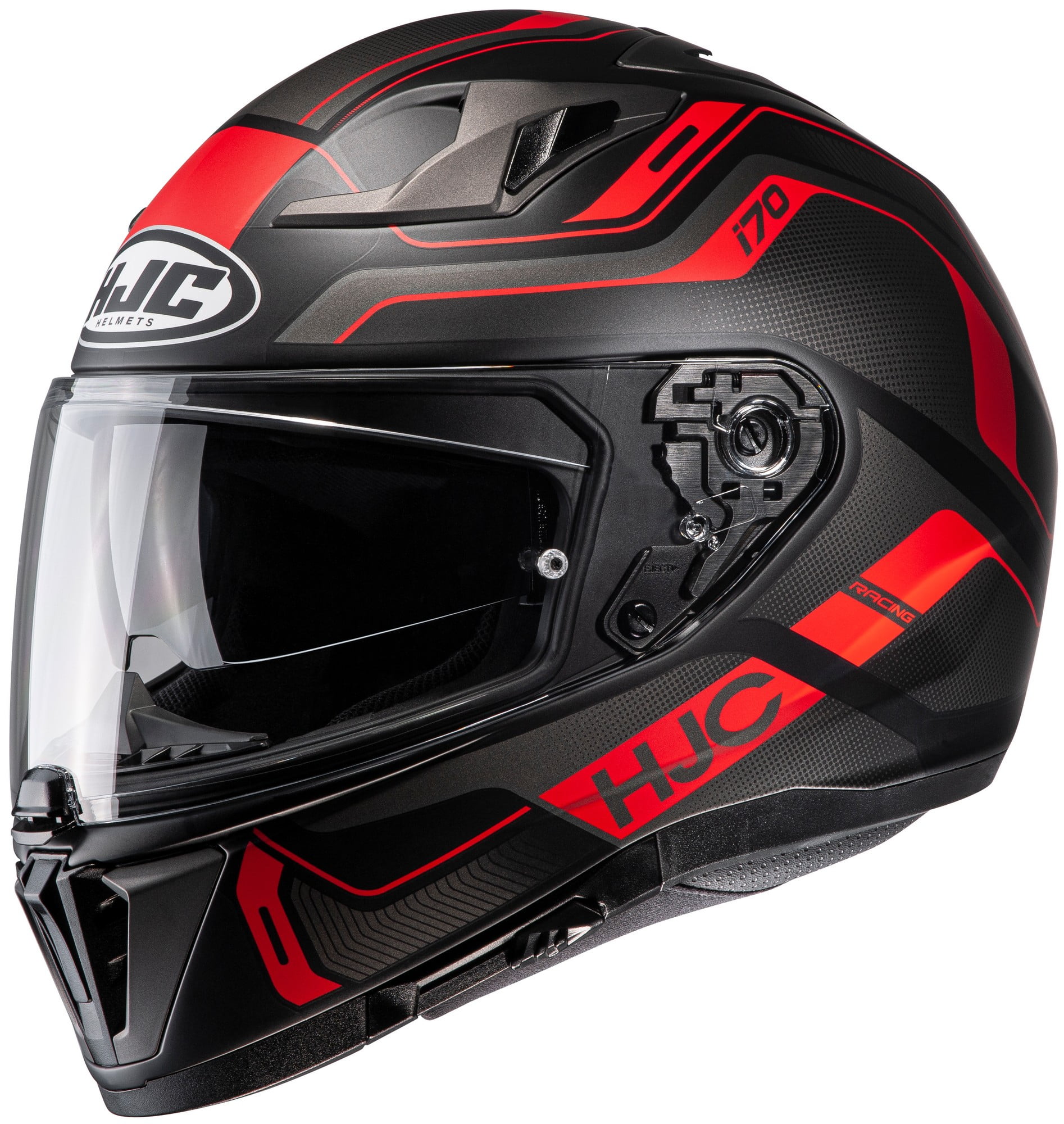 HJC i70 Lonex Motorcycle Helmet Red XS - Walmart.com