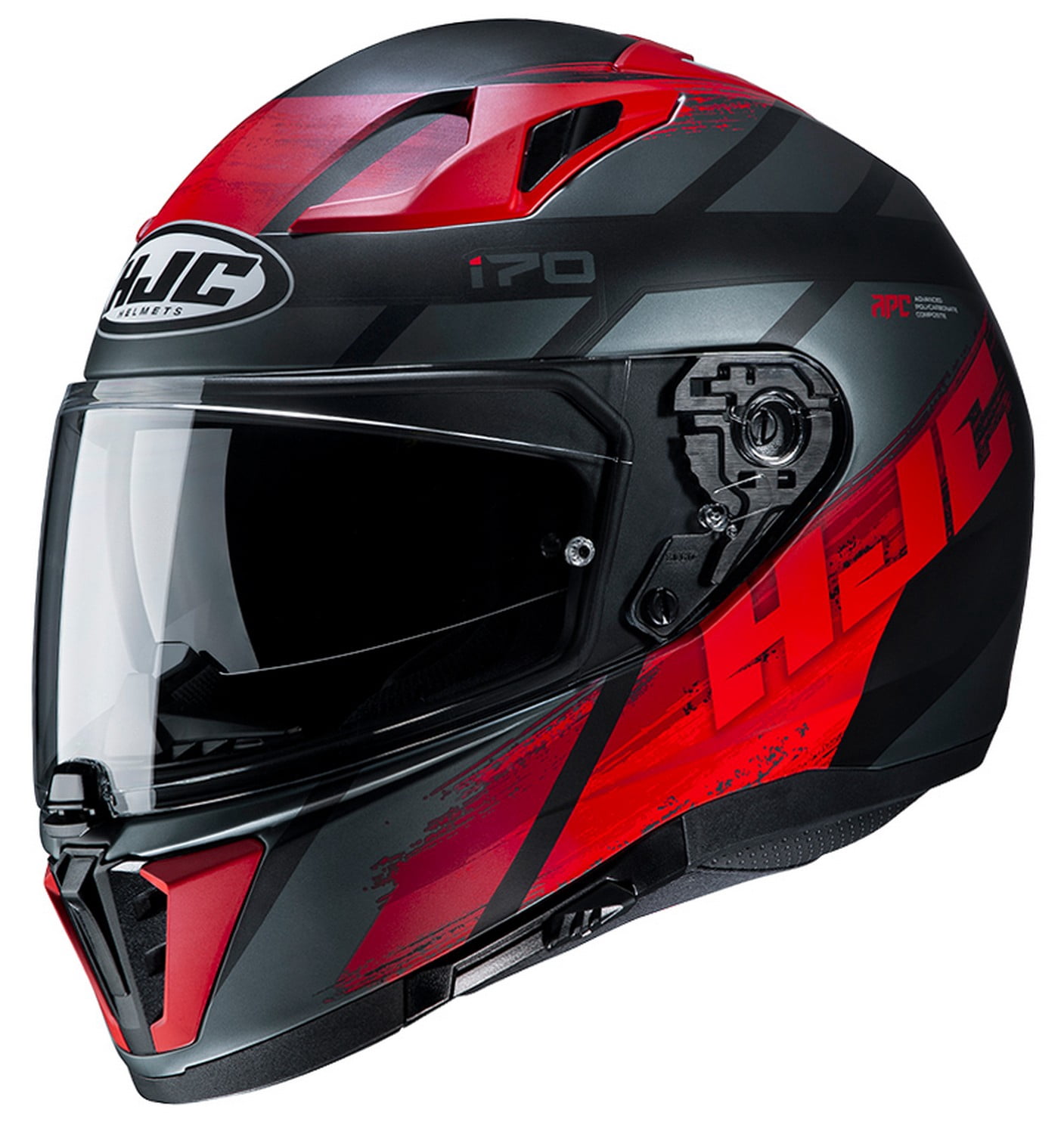 HJC i70 Reden Motorcycle Helmet Red/Black XXL - Walmart.com
