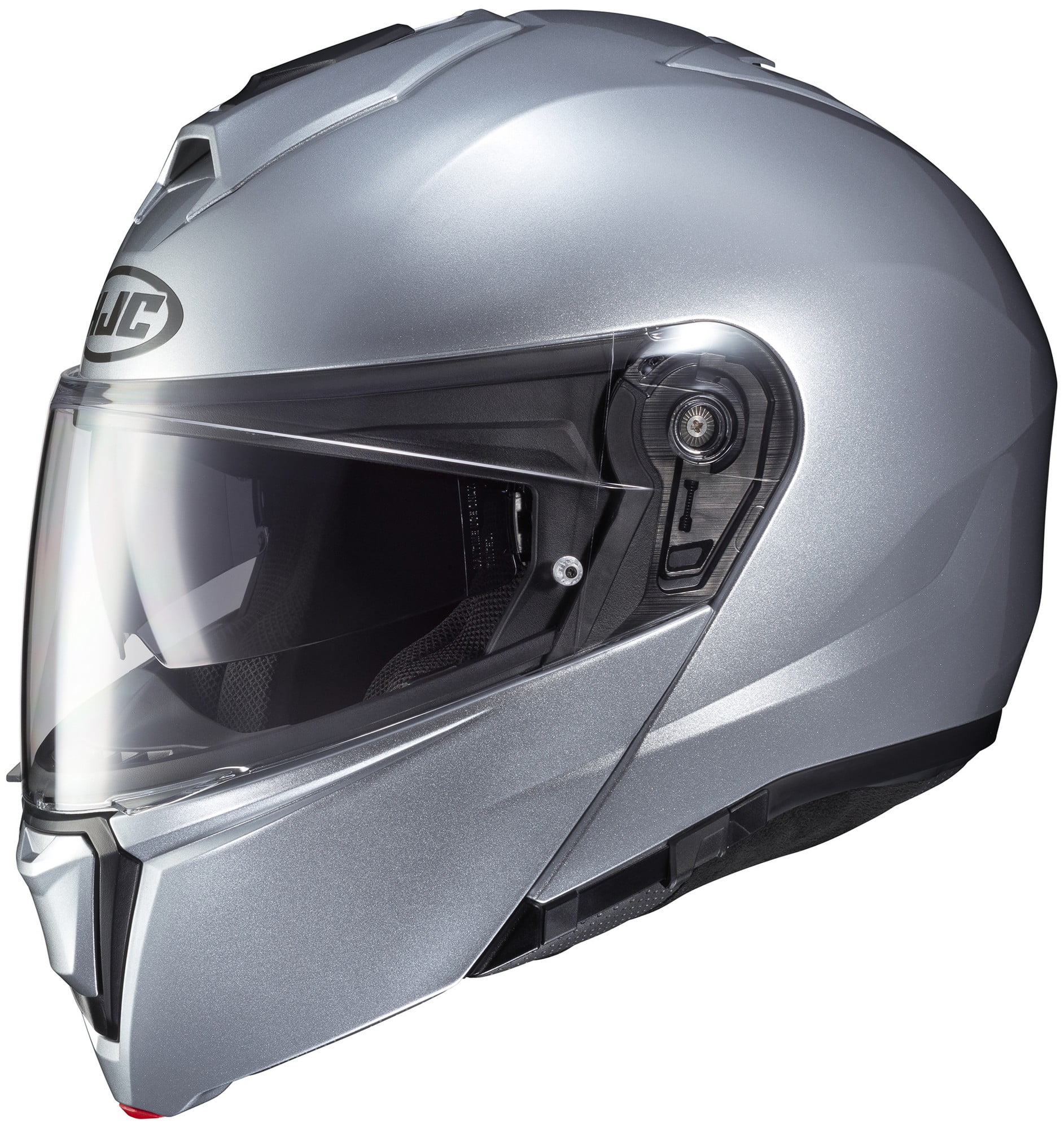 HJC i90 Solid Modular Motorcycle Helmet Silver SM - Walmart.com