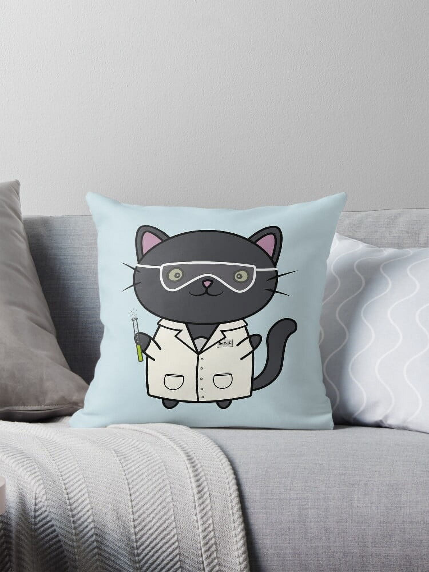 HJJ Cute scientist cat - research cat - cat in laboratory - Walmart.com