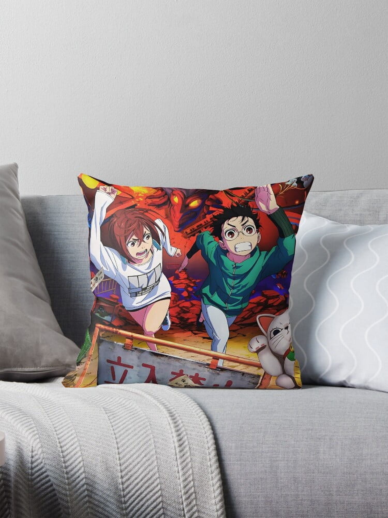 HJJ-Dan-Da-Dan-Monster-ChasingThrow Pillow Covers Cases Cushion Cover ...