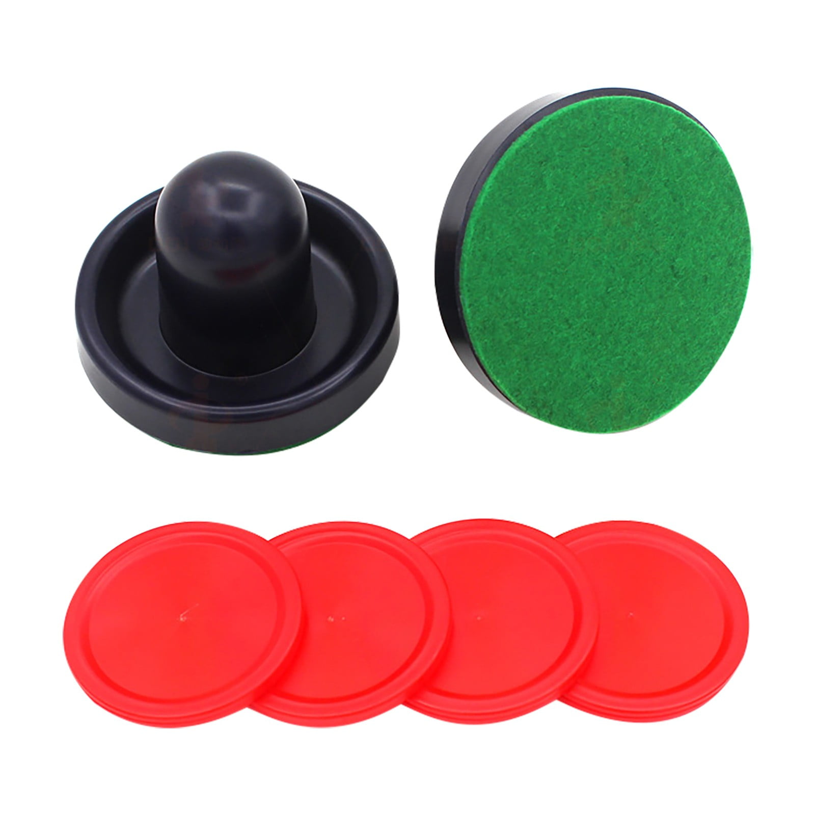 HJJLRH 1 Set Mini Air Hockey Pushers and Air Hockey Pucks Great Goal ...