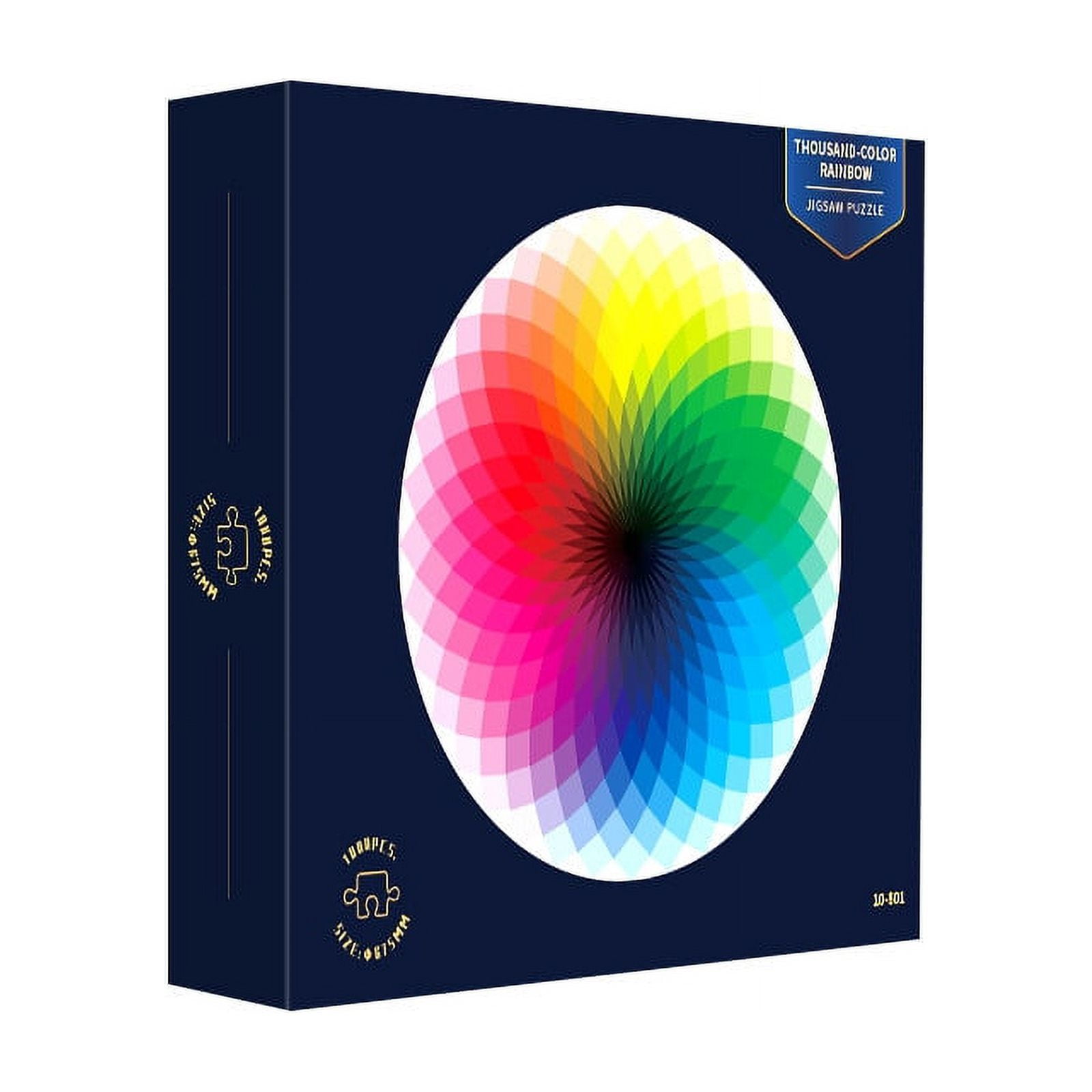 HJJLRH 1000 Piece Puzzles for Adults Teen - Gradient Color Rainbow ...