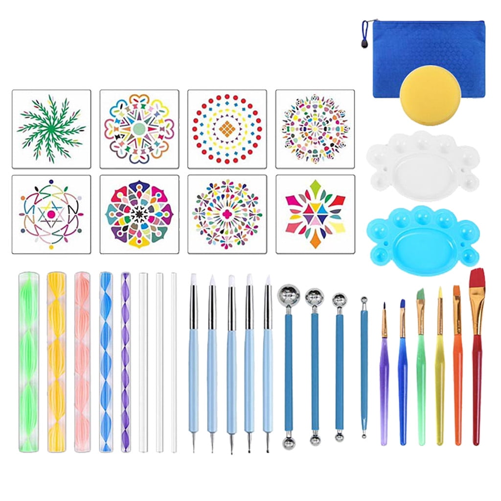 HJJLRH 35 Pack Mini Acrylic Paint Set, Acrylic Paint Strips with ...