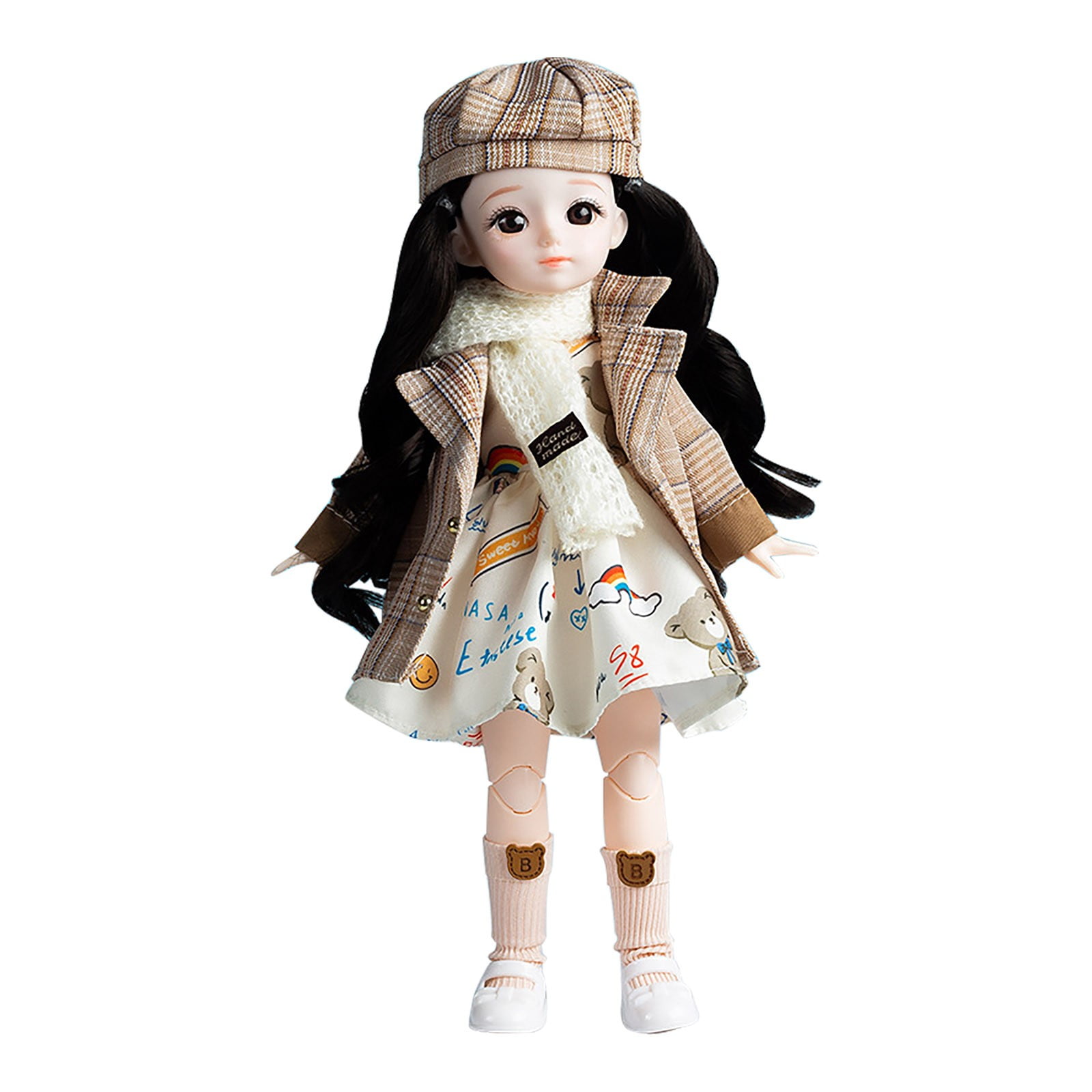 HJJLRH Anime Fashion Mechanical Joint Posable Doll, Jointed Doll Cute ...
