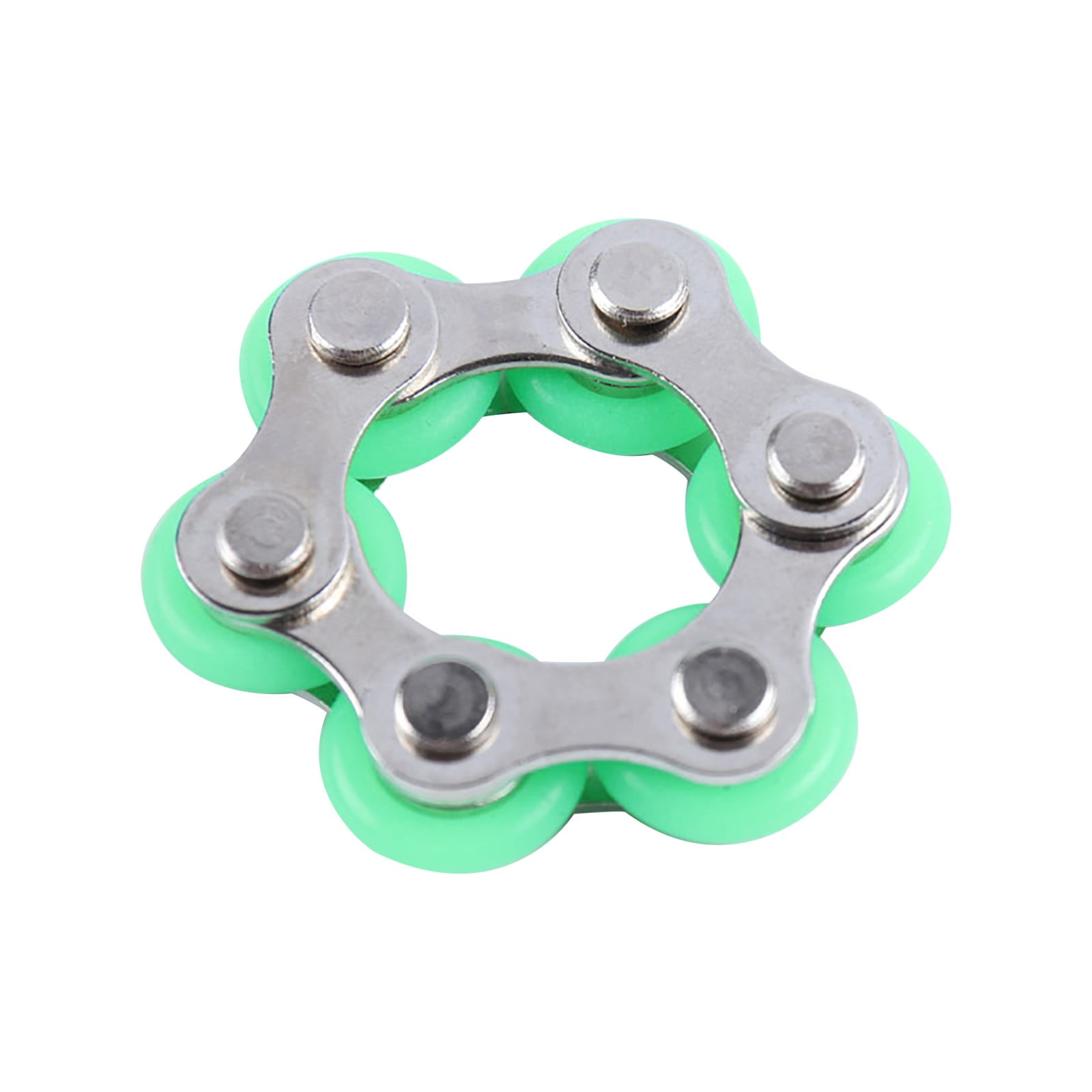 HJJLRH Bicycle Fidget Toys Flippy Roller Chain, Six Roller Chain Fidget ...