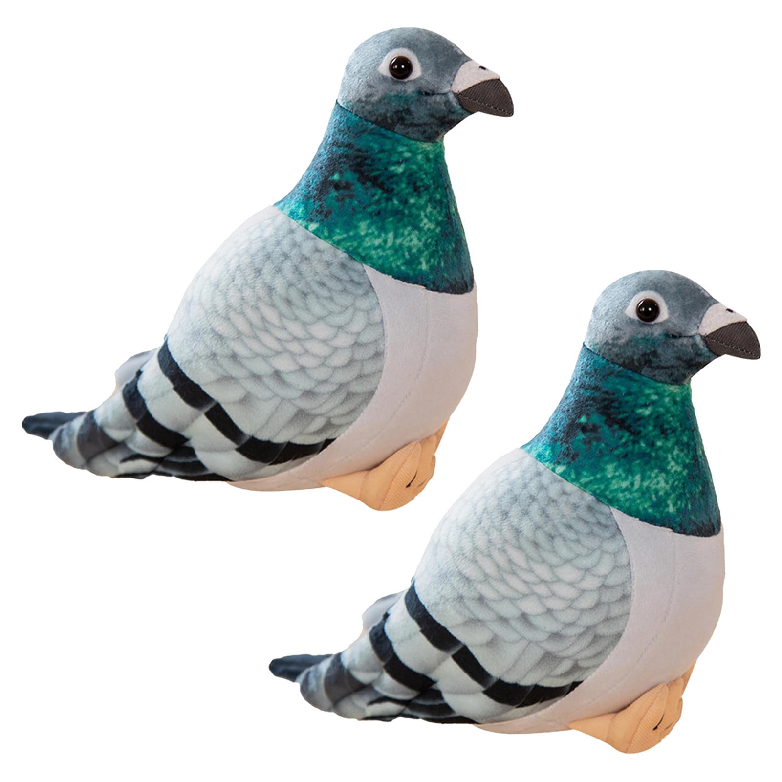 HJJLRH Bird Plush Toy, Super Soft Realistic Cockatiel Stuffed Bird ...