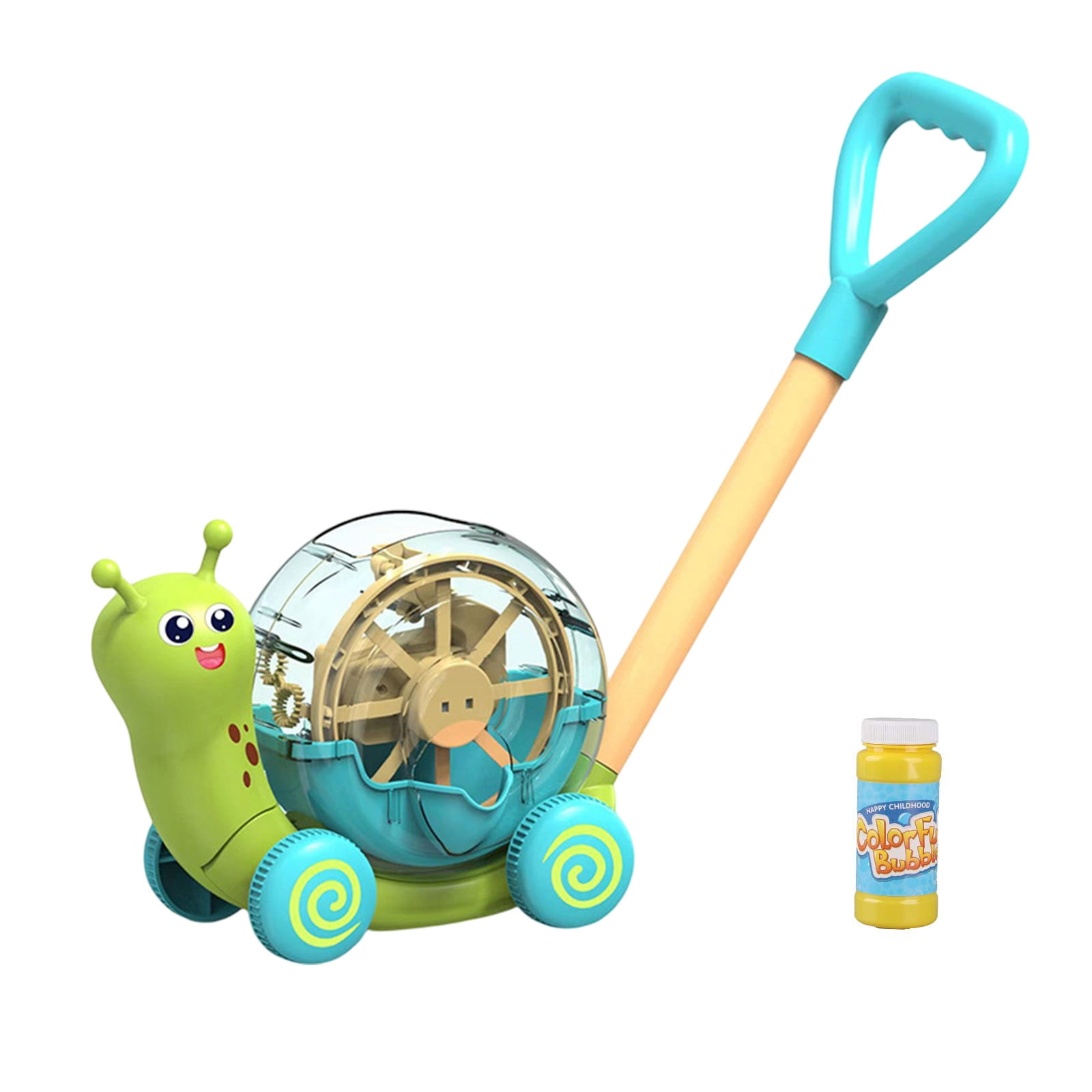 HJJLRH Bubble Lawn Mower for Toddlers 1-3, Outdoor Bubble Blower ...