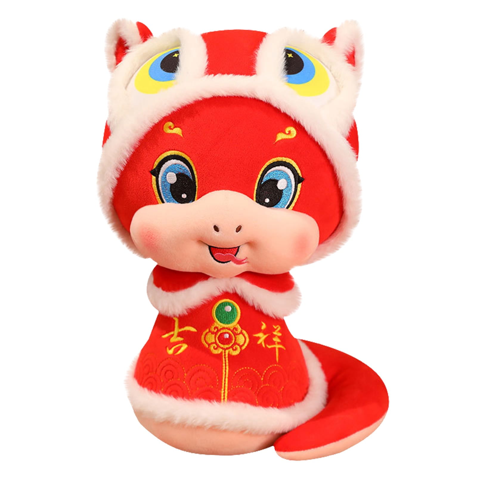 HJJLRH Chinese Snake Plush 2025 Year of The Snake Stuffed Animal Plush ...