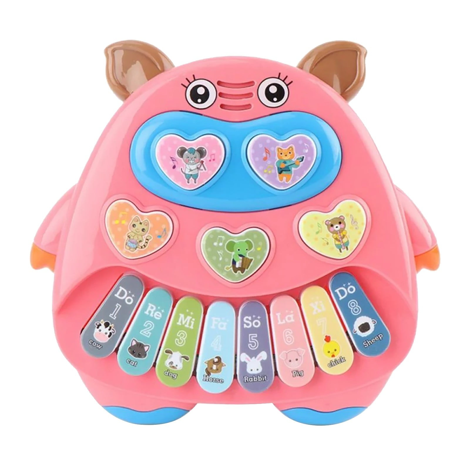HJJLRH Early Learning Educational Piano Keyboard Infant Babies Girl Toy ...
