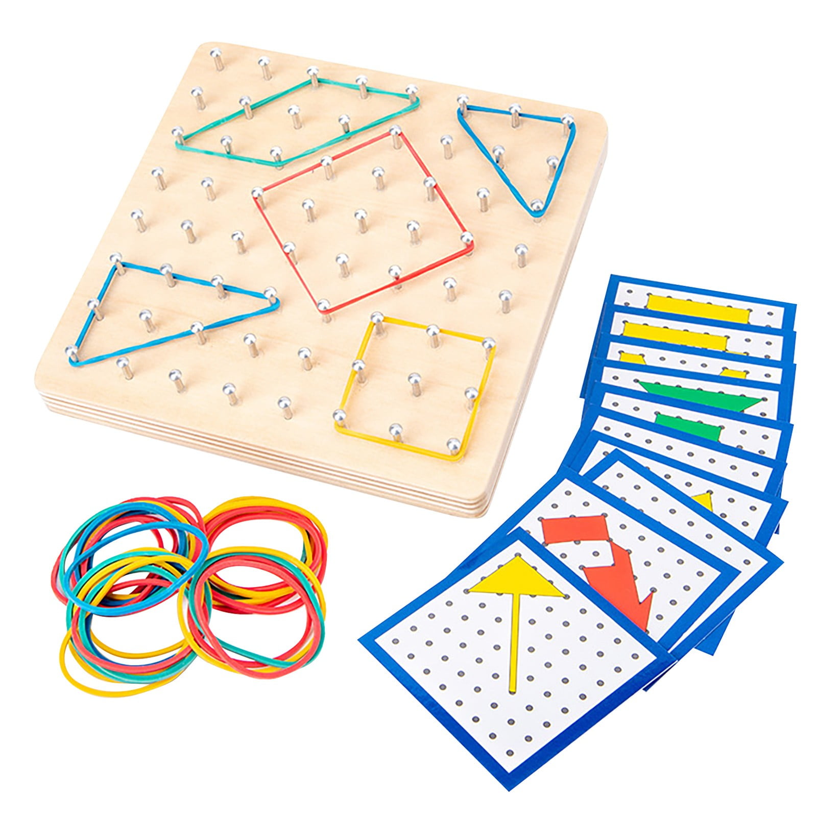 HJJLRH Fine Motor Threading Boards for Kids - Pencil Grasp Motor Toys ...