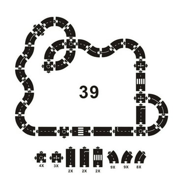 Simplay3 Carry and Go Track Table for Play Cars, Trucks, and Trains ...