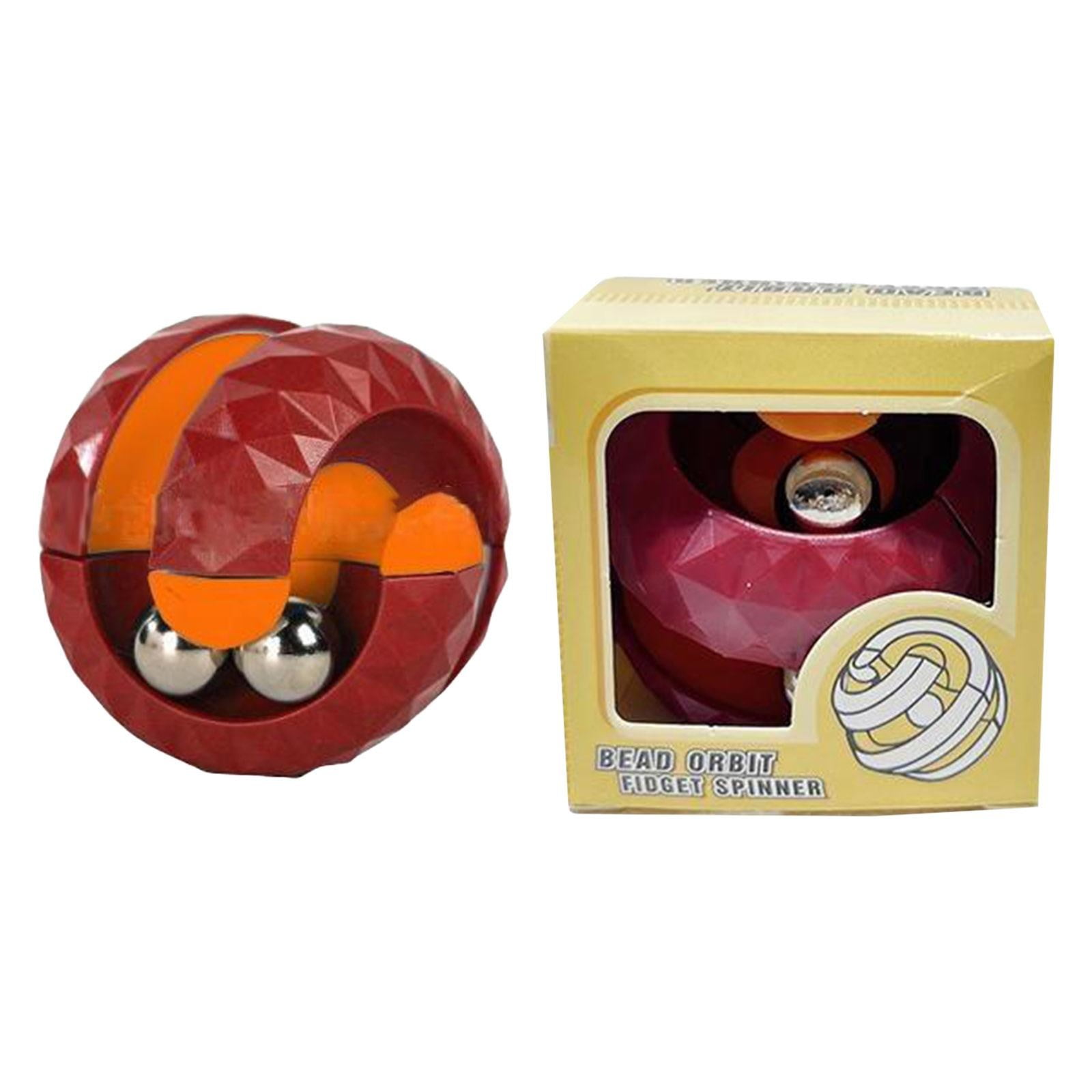 HJJLRH Infinitycube Puzzle Ball Spinning Toy, Orbiit Ball Toy, Circuit ...